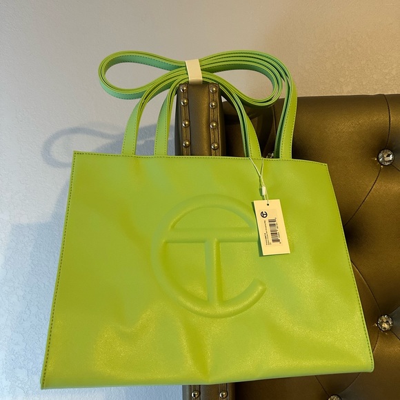 Telfar | Bags | Brand New Telfar Double Mint Medium Shopping Bag | Poshmark